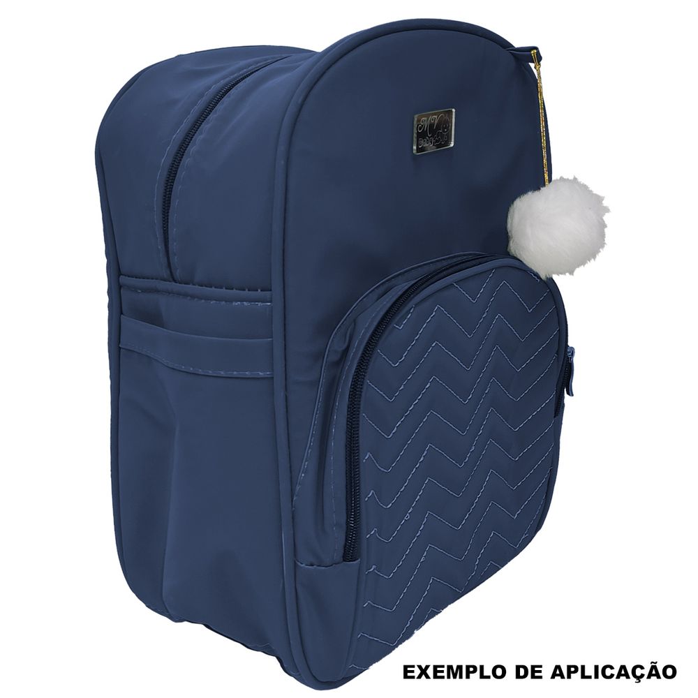 PVC Dexter Flex 0.40mm fundo poliéster Azul Bebê (Unidade com 50 cm ...