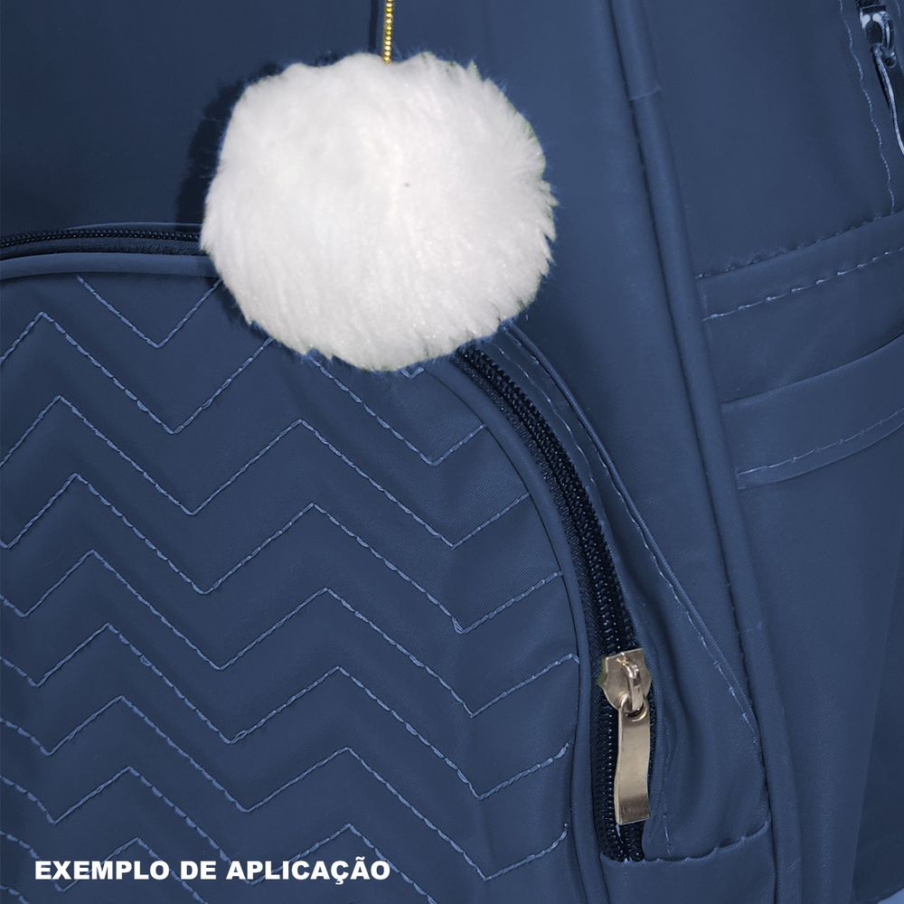 PVC Dexter Flex 0.40mm fundo poliéster Azul Bebê (Unidade com 50 cm ...